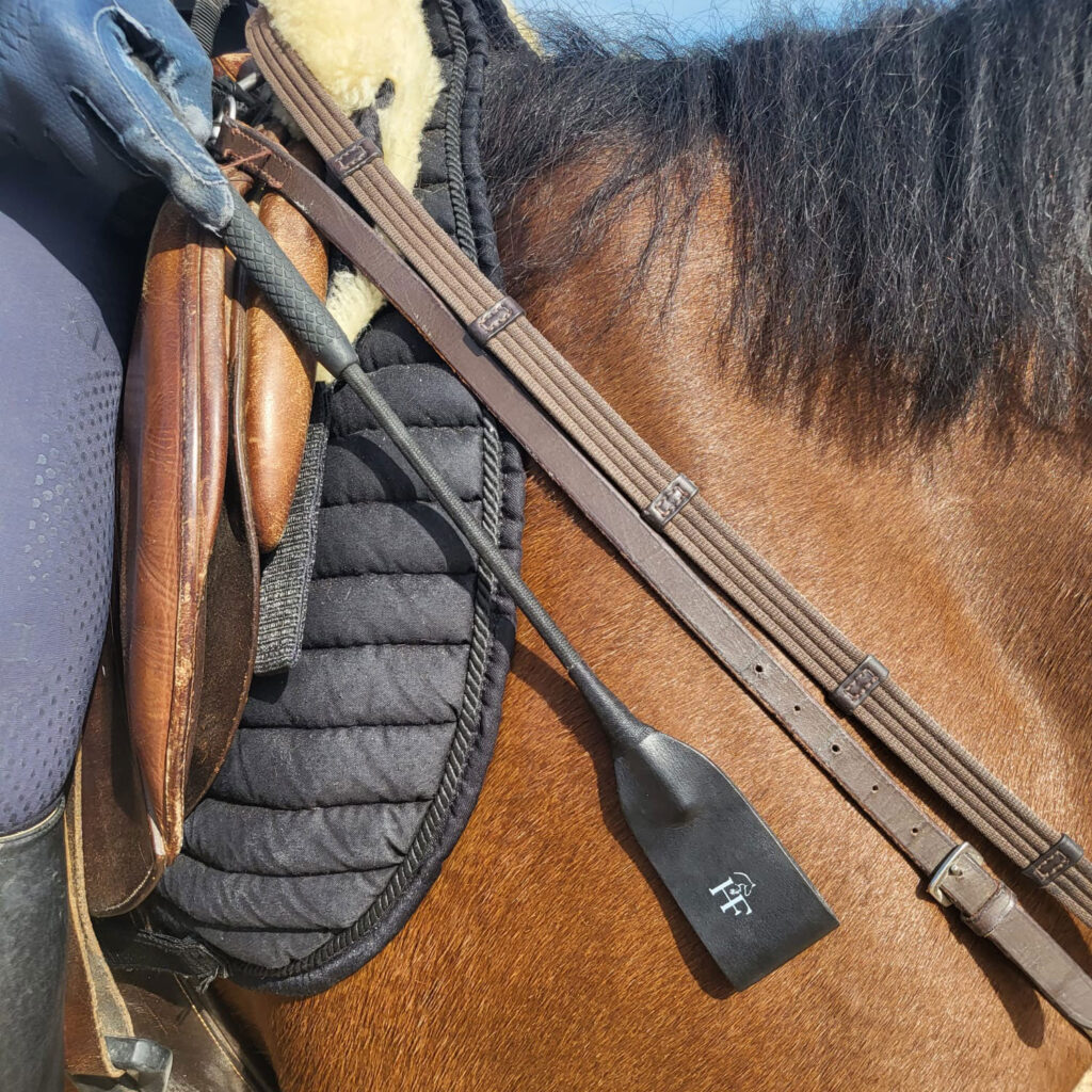 Fusta equitación negra - Ropa y material para equitación